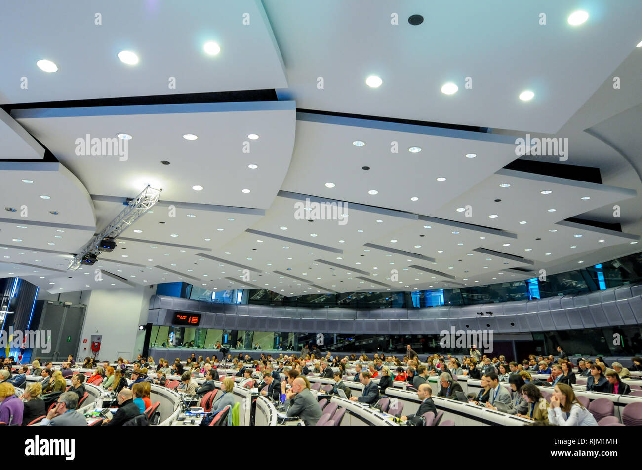 European Council conference room, Brussels, Belgium Stock Photo - Alamy
