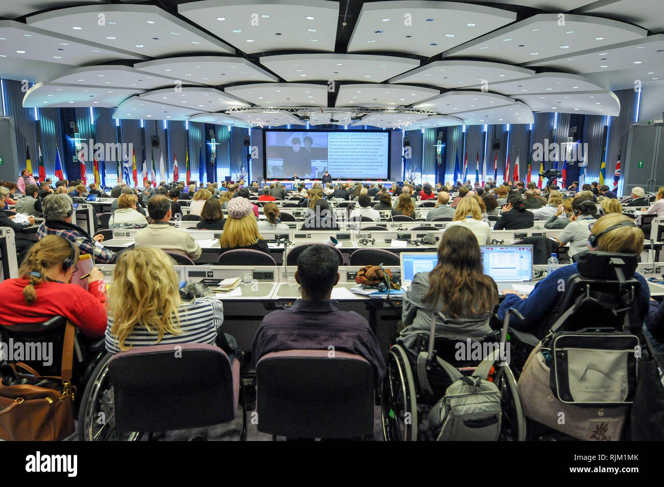Brussels european council room hi-res stock photography and images - Alamy