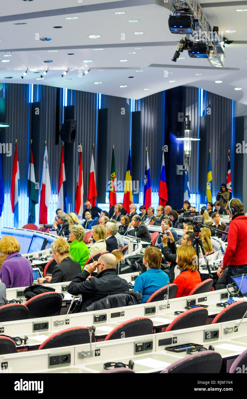 European Council conference room, Brussels, Belgium Stock Photo - Alamy
