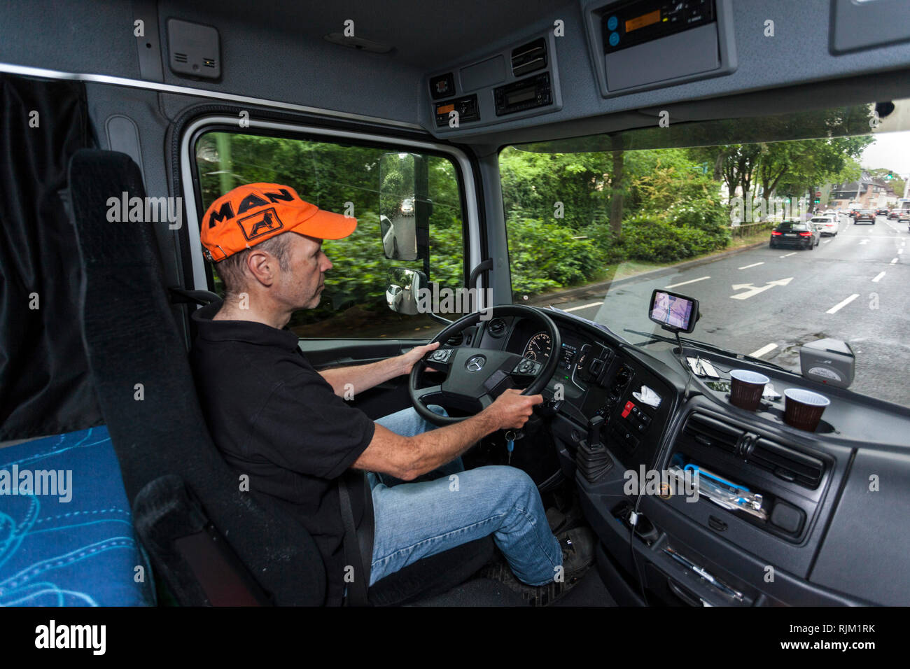 Rush hour steering wheel hi-res stock photography and images - Alamy