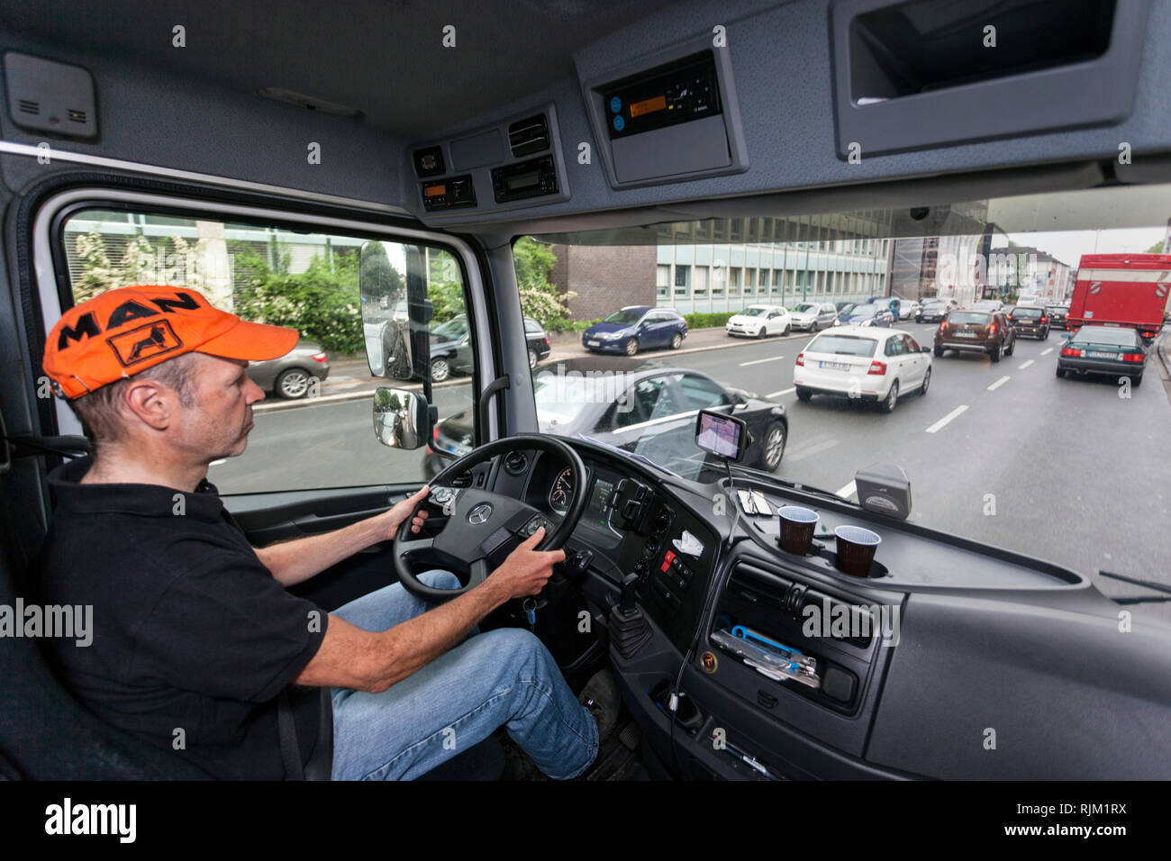 Rush Hour Steering Wheel High Resolution Stock Photography and Images ...