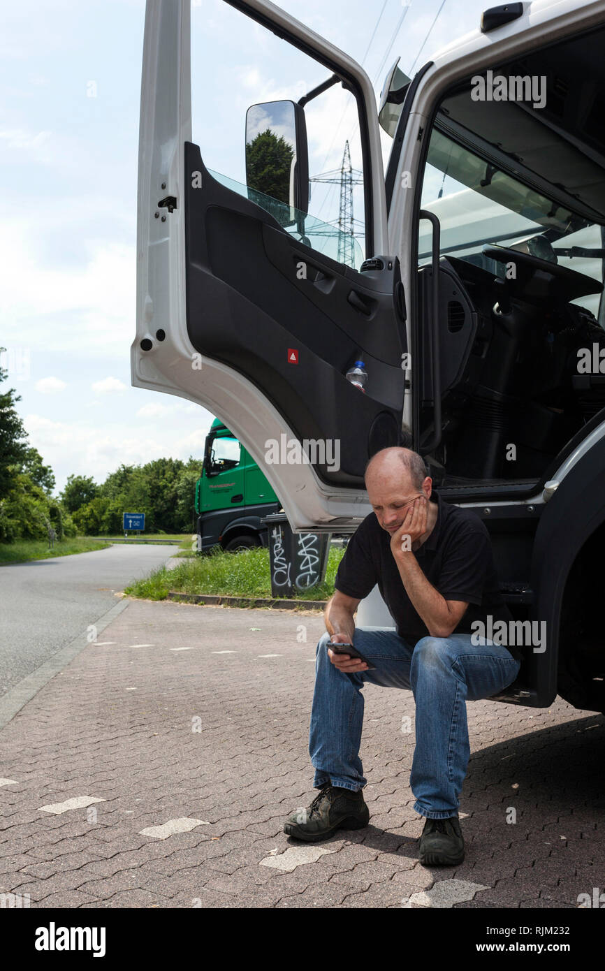 Truck stop rest area hi-res stock photography and images - Alamy