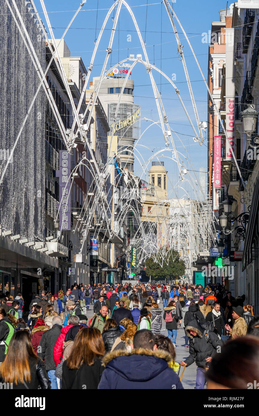 Calle de la montera hi-res stock photography and images - Alamy