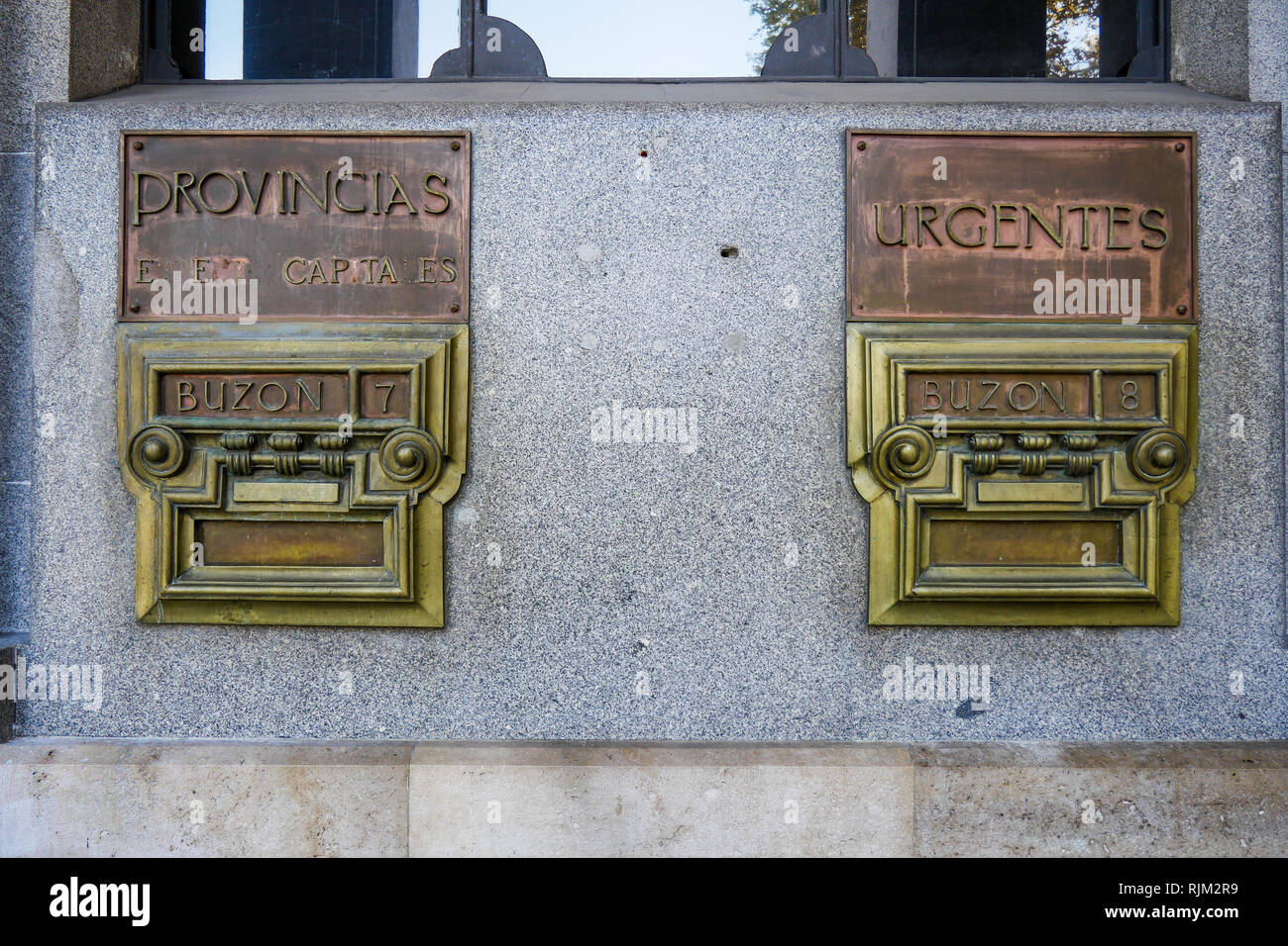 Postal madrid hi-res stock photography and images - Alamy
