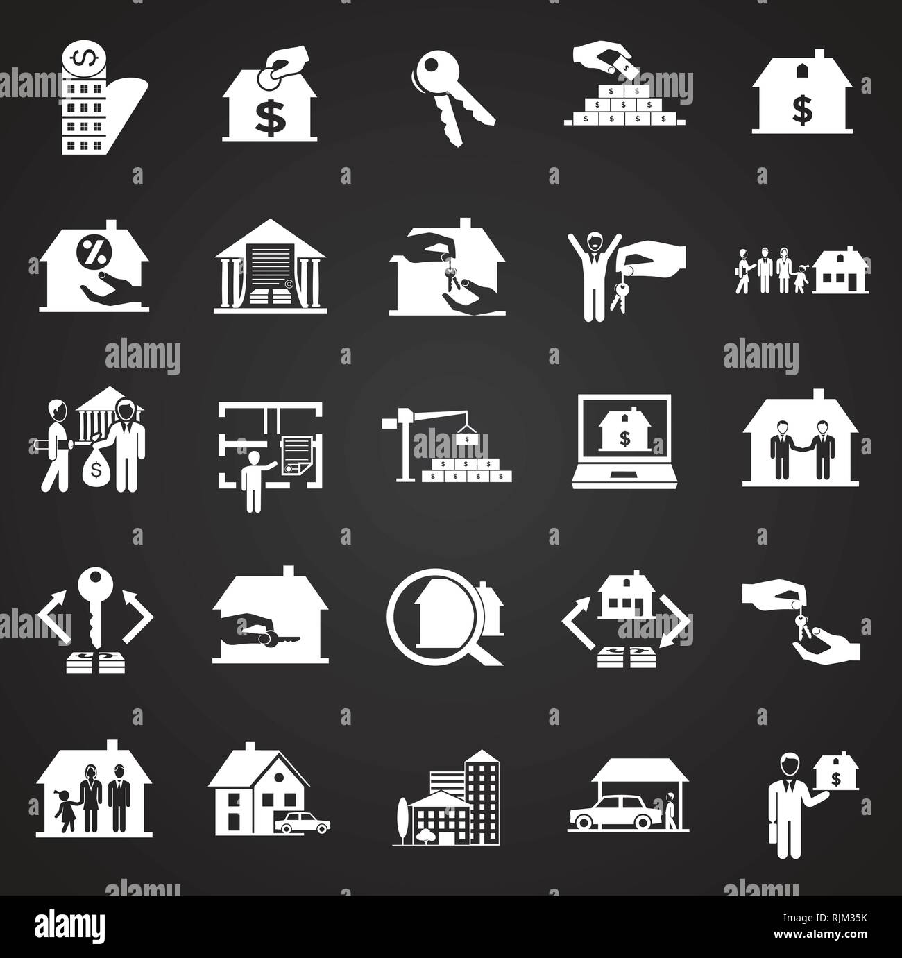 Business handshake on city background Stock Vector Images - Alamy