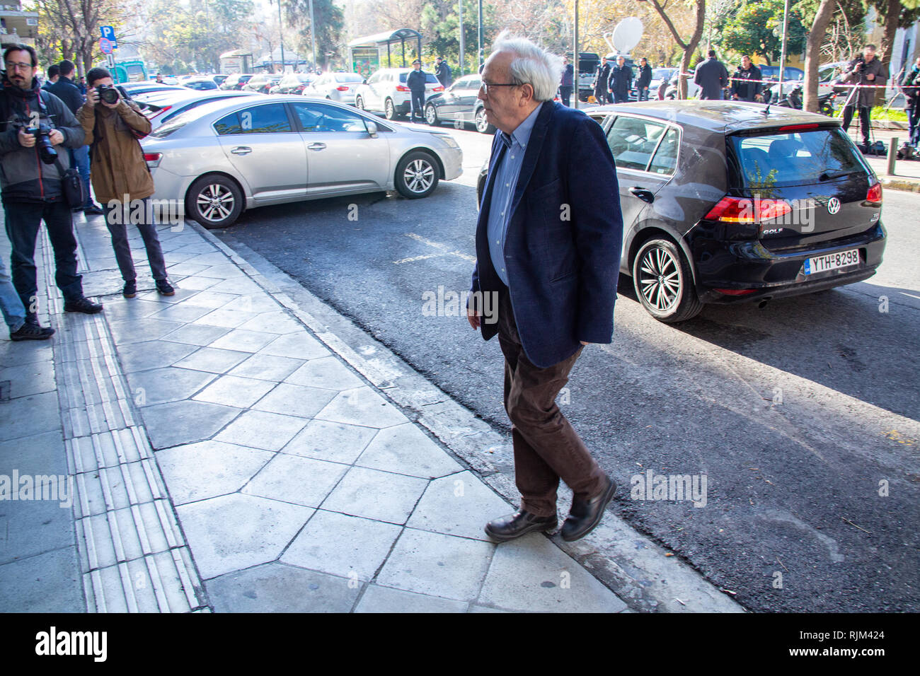 Cabinet of greek government hi-res stock photography and images - Alamy