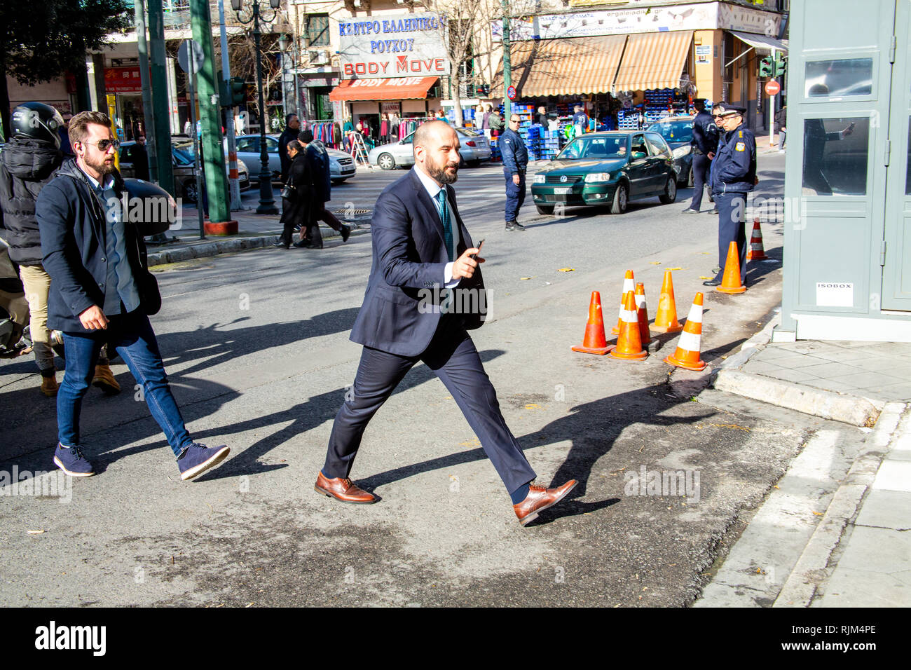 Dimitris Tzanakopoulos, Minister of State & the Government Spokesperson ...