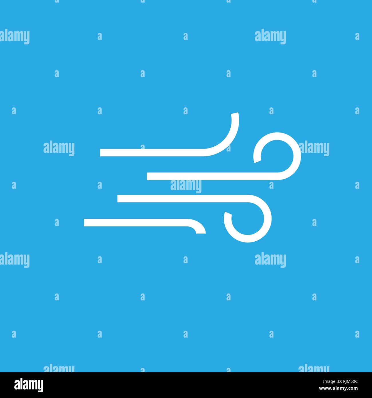 Blow wind illustration hi-res stock photography and images - Alamy