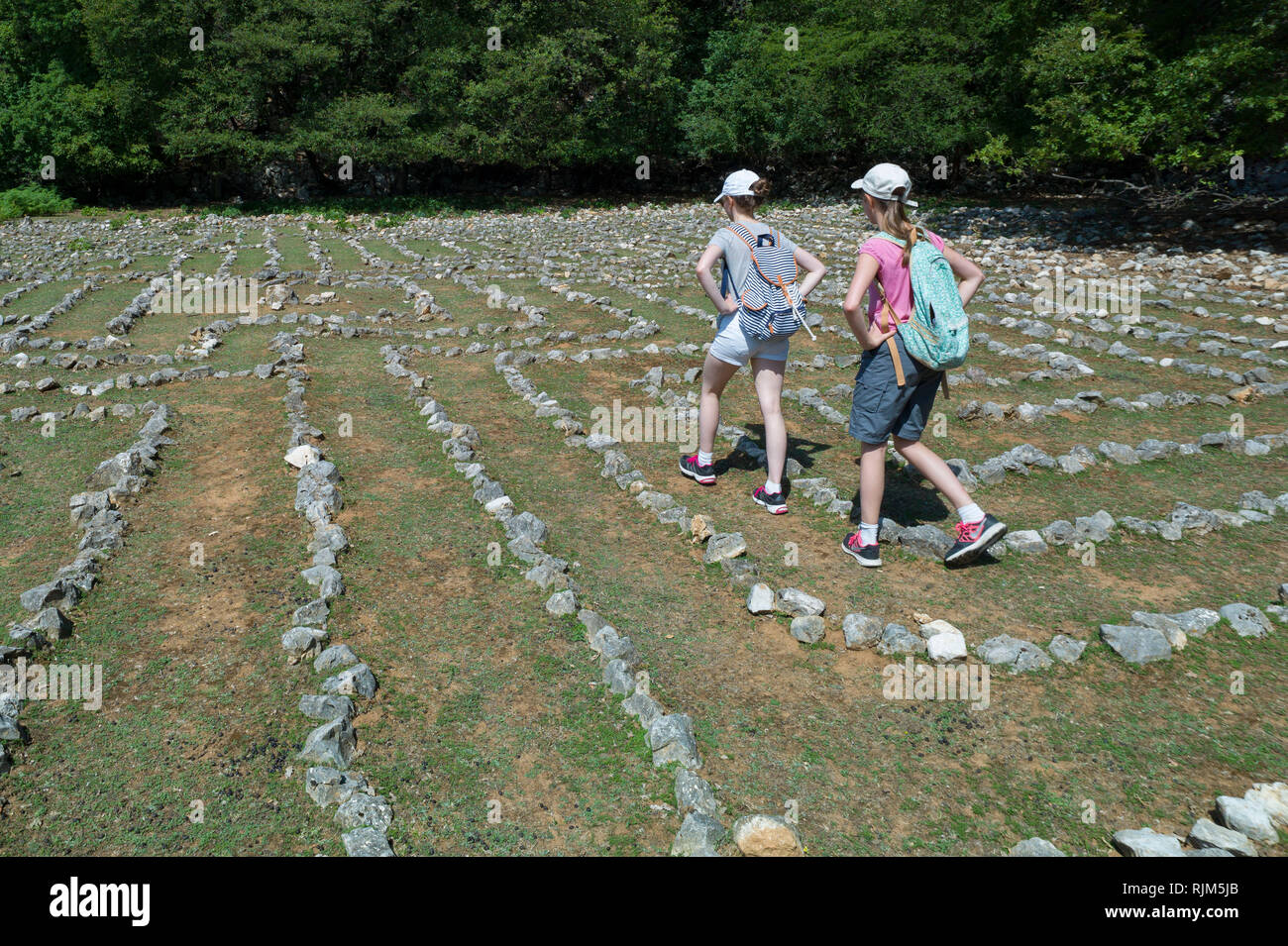 Lada's Labyrinth - Replica of ancient Roman Labyrinth of Pula ...