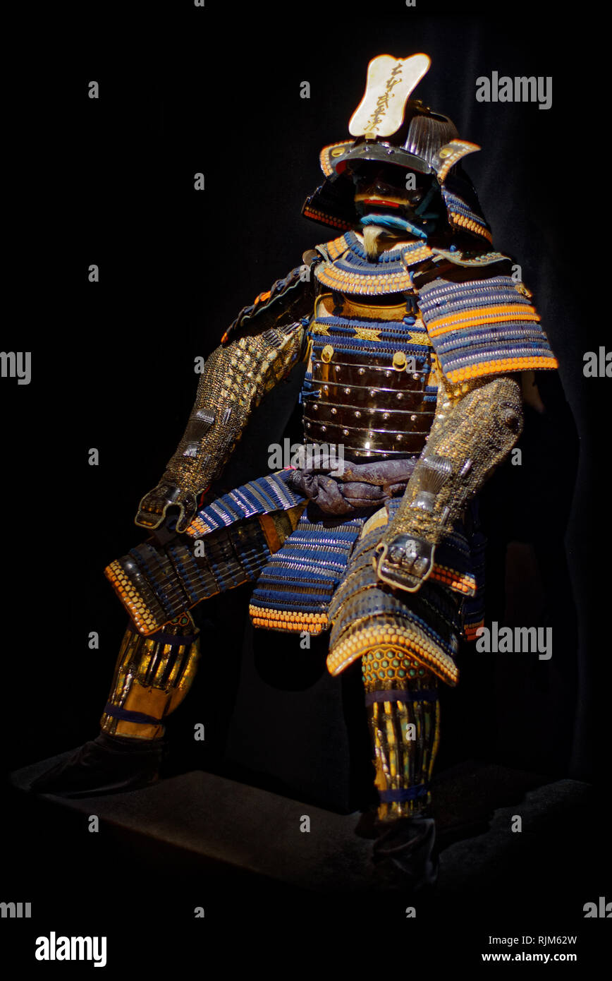 Ancient japanese samurai armor hi-res stock photography and images - Alamy