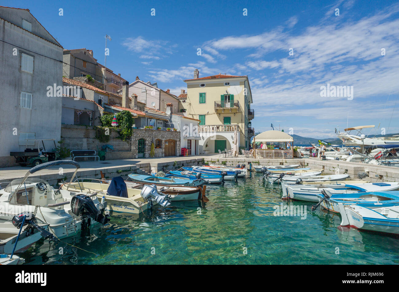 Valun village cres island croatia hi-res stock photography and images ...