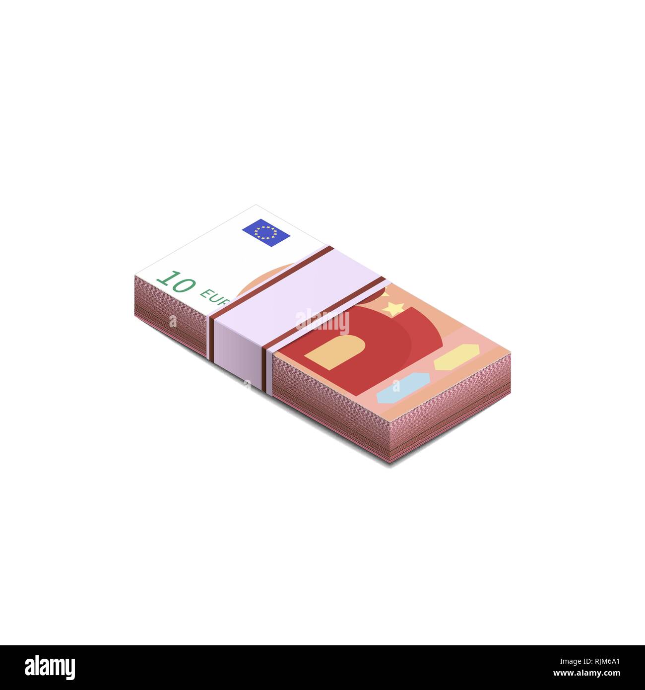 10 ten euro notes Stock Vector Images - Alamy