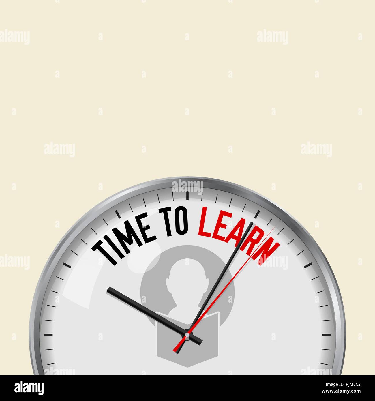 3d man clock Stock Vector Images - Alamy