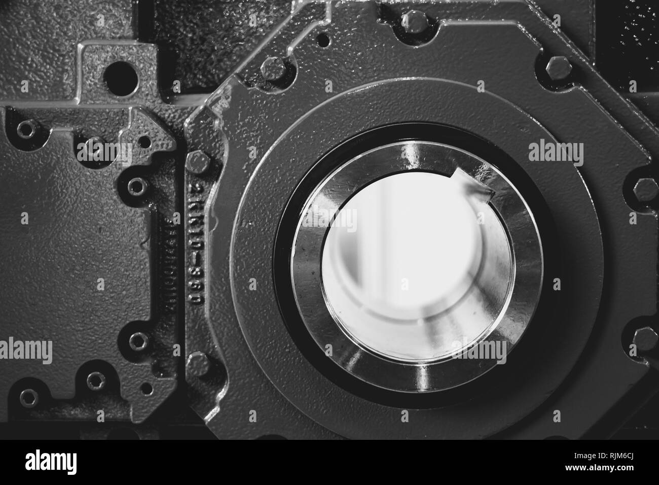 details of the new engine close-up Stock Photo - Alamy