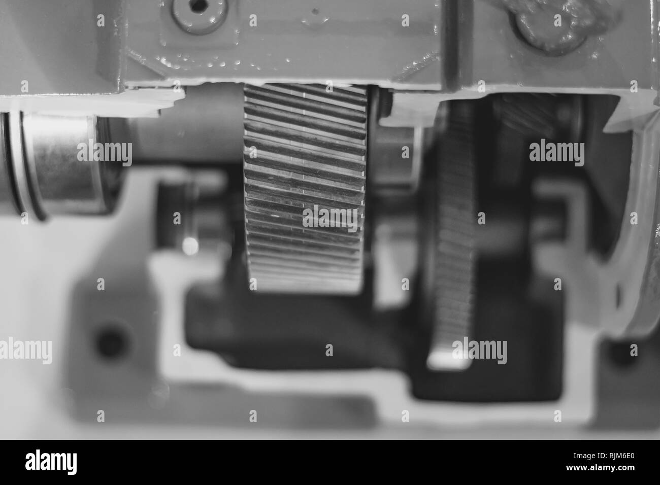 details of the new engine close-up Stock Photo - Alamy