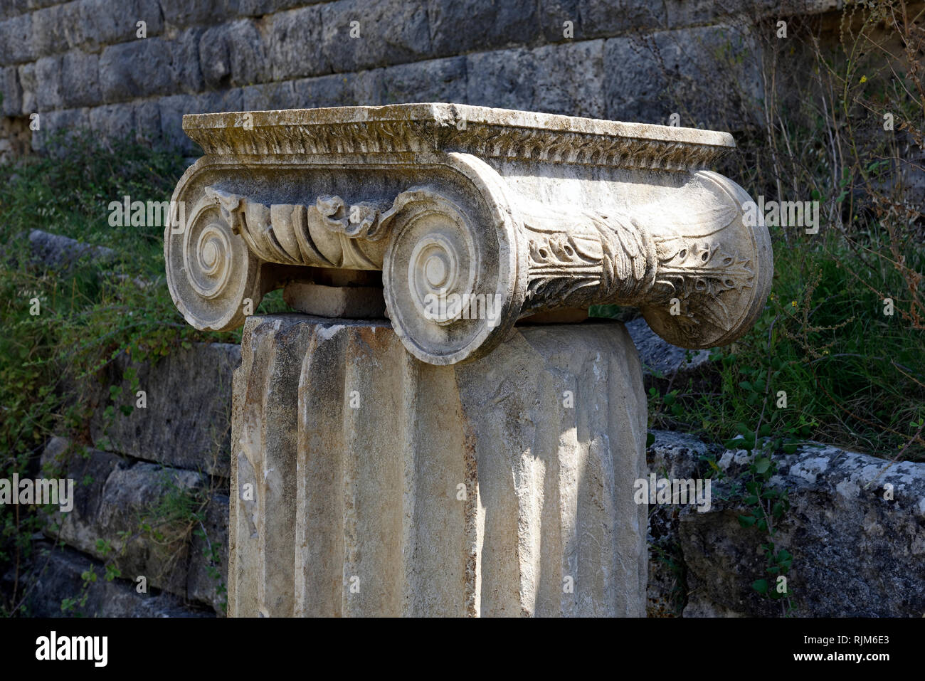 Ionic capital hi-res stock photography and images - Alamy
