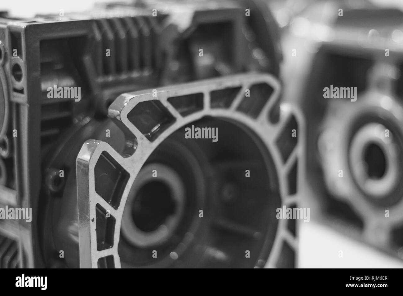 details of the new engine close-up Stock Photo - Alamy