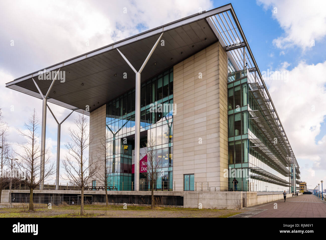 Newham Dockside, an imposing, modern glass fronted building offering ...