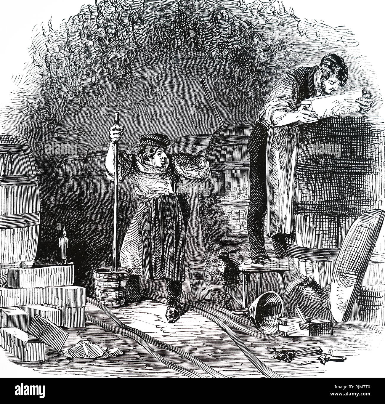 Beer casks hi-res stock photography and images - Alamy
