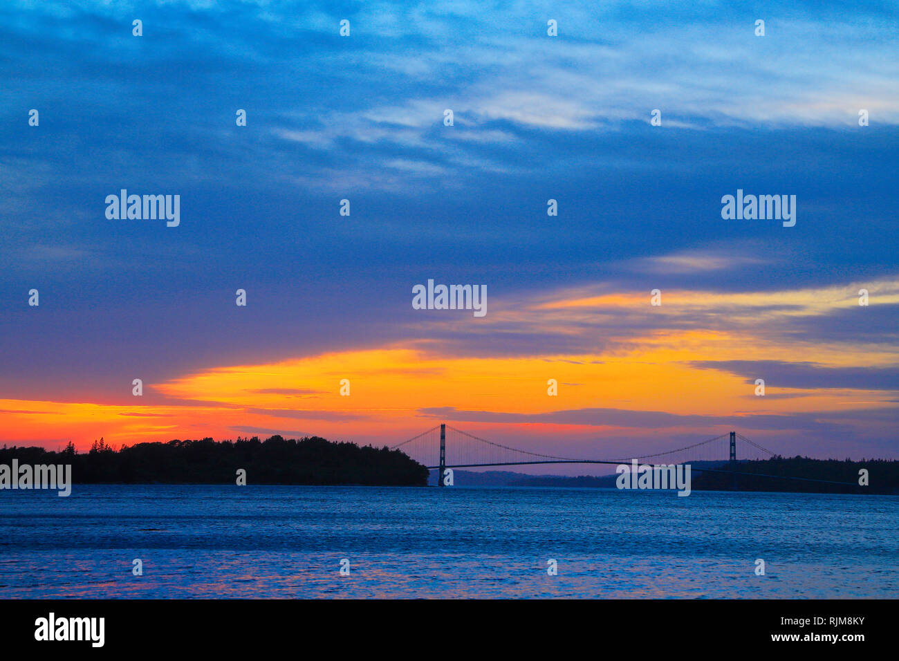 Route 15 Bridge, Deer Isle, Sargentville, Maine, USA Stock Photo - Alamy