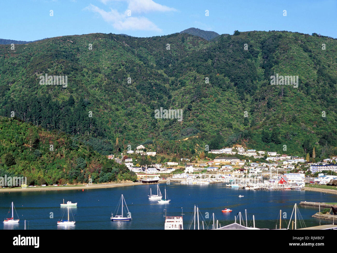 Picton harbour new zealand hi-res stock photography and images - Alamy