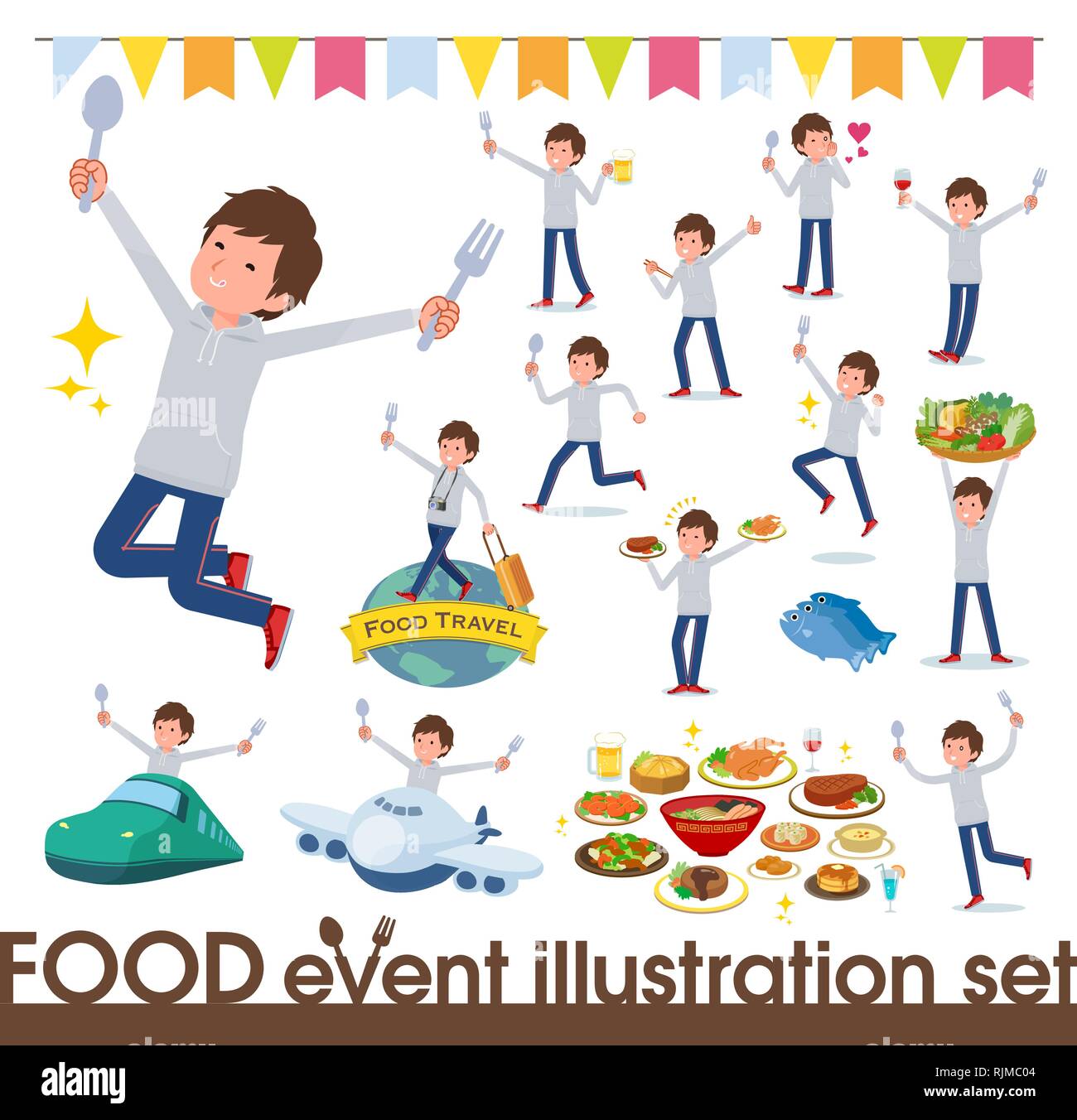 Party in train Stock Vector Images - Alamy