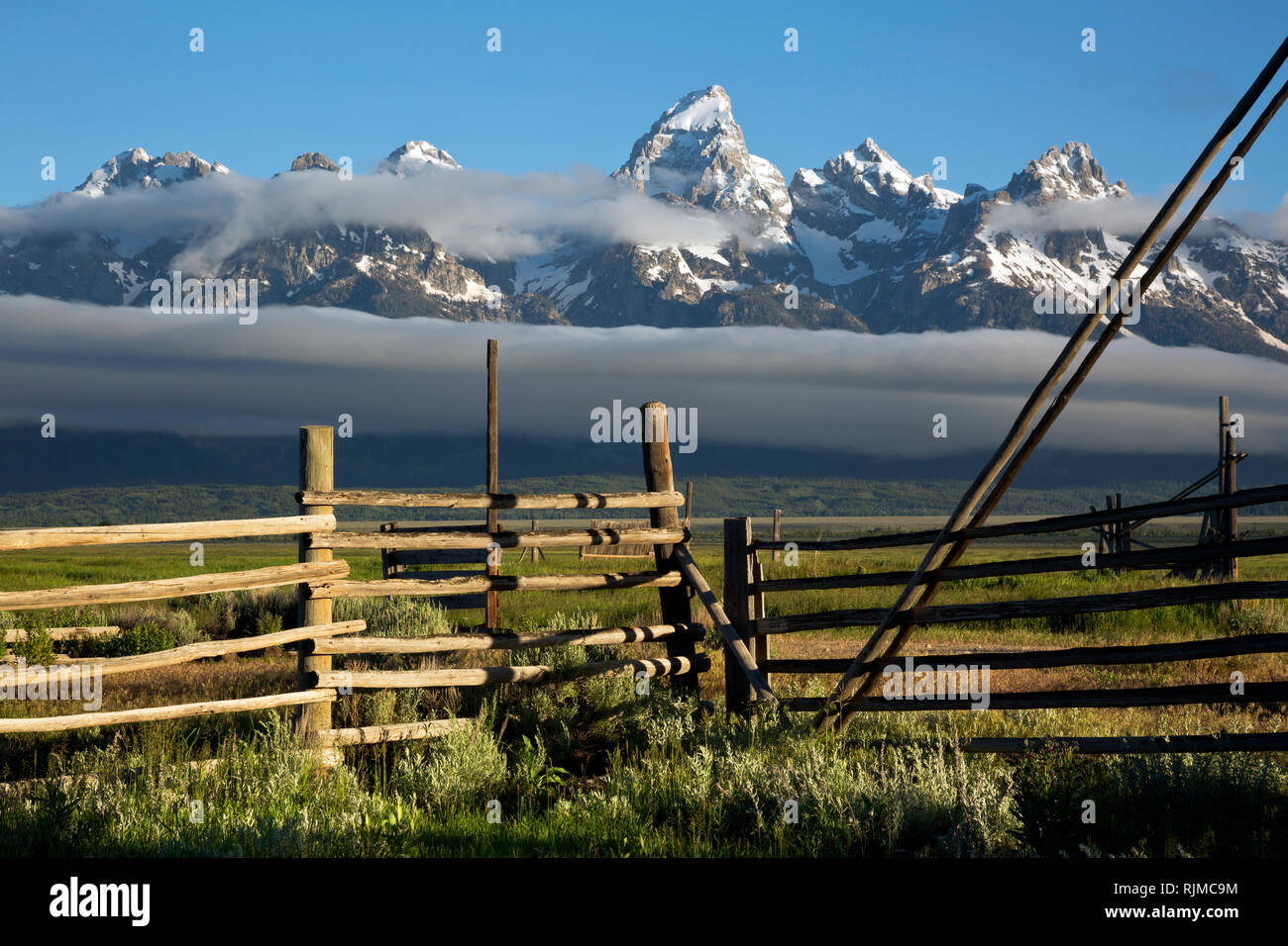 Mormon row historic district hi-res stock photography and images - Alamy