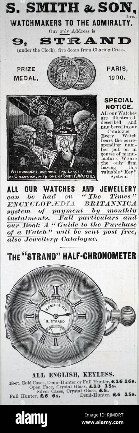 Watches advert hi-res stock photography and images - Alamy