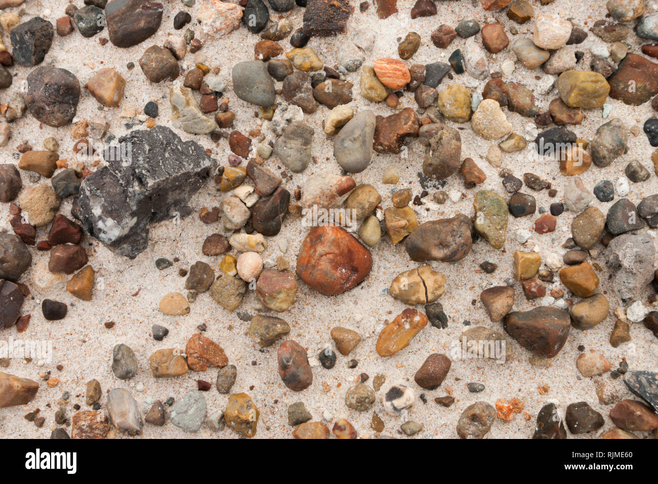 A collection of colorful pebbles Stock Photo - Alamy