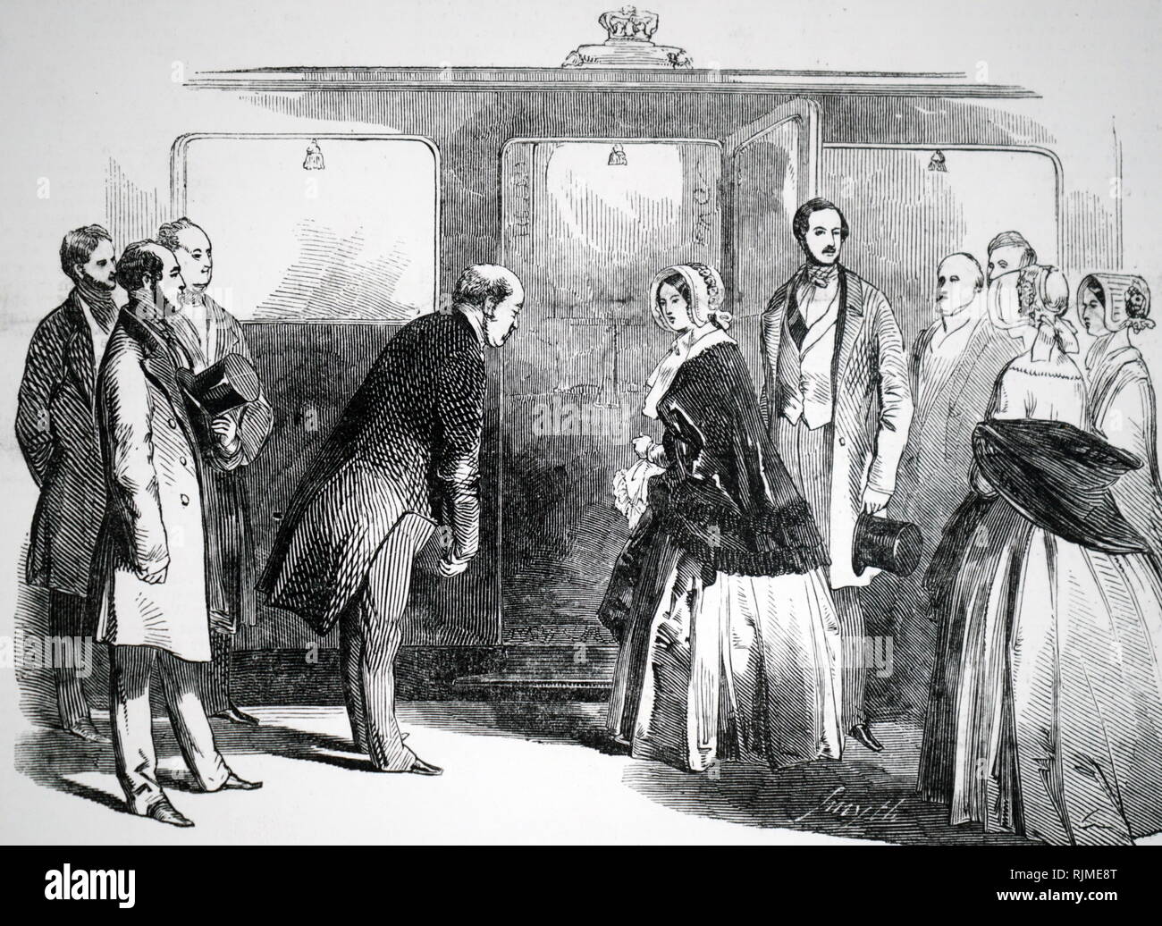 Queen victoria prince albert hi-res stock photography and images - Alamy