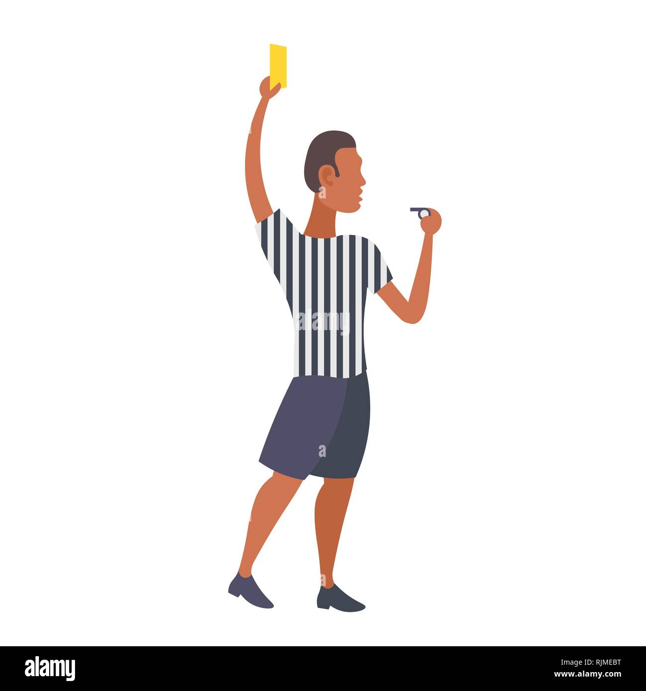 Full length foul football Stock Vector Images - Alamy