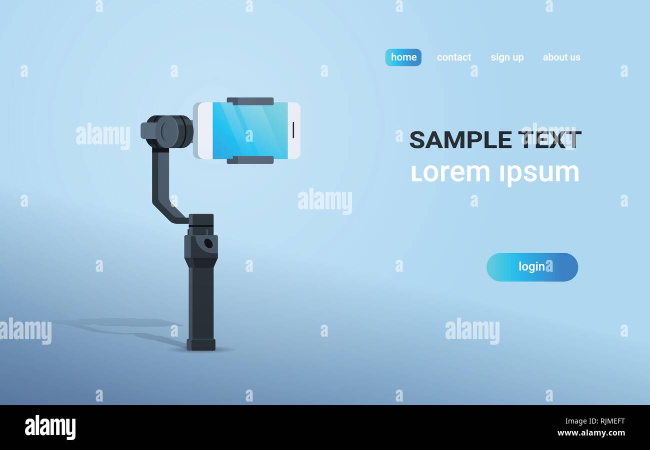 Phone stabilizer Stock Vector Images - Alamy