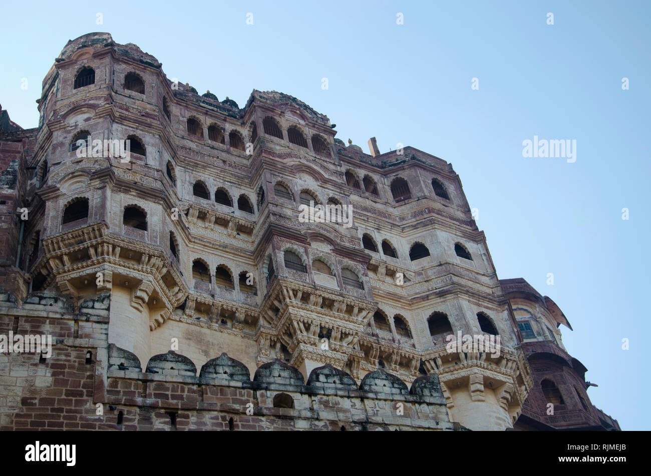 Rajasthan hill forts unesco hi-res stock photography and images - Alamy