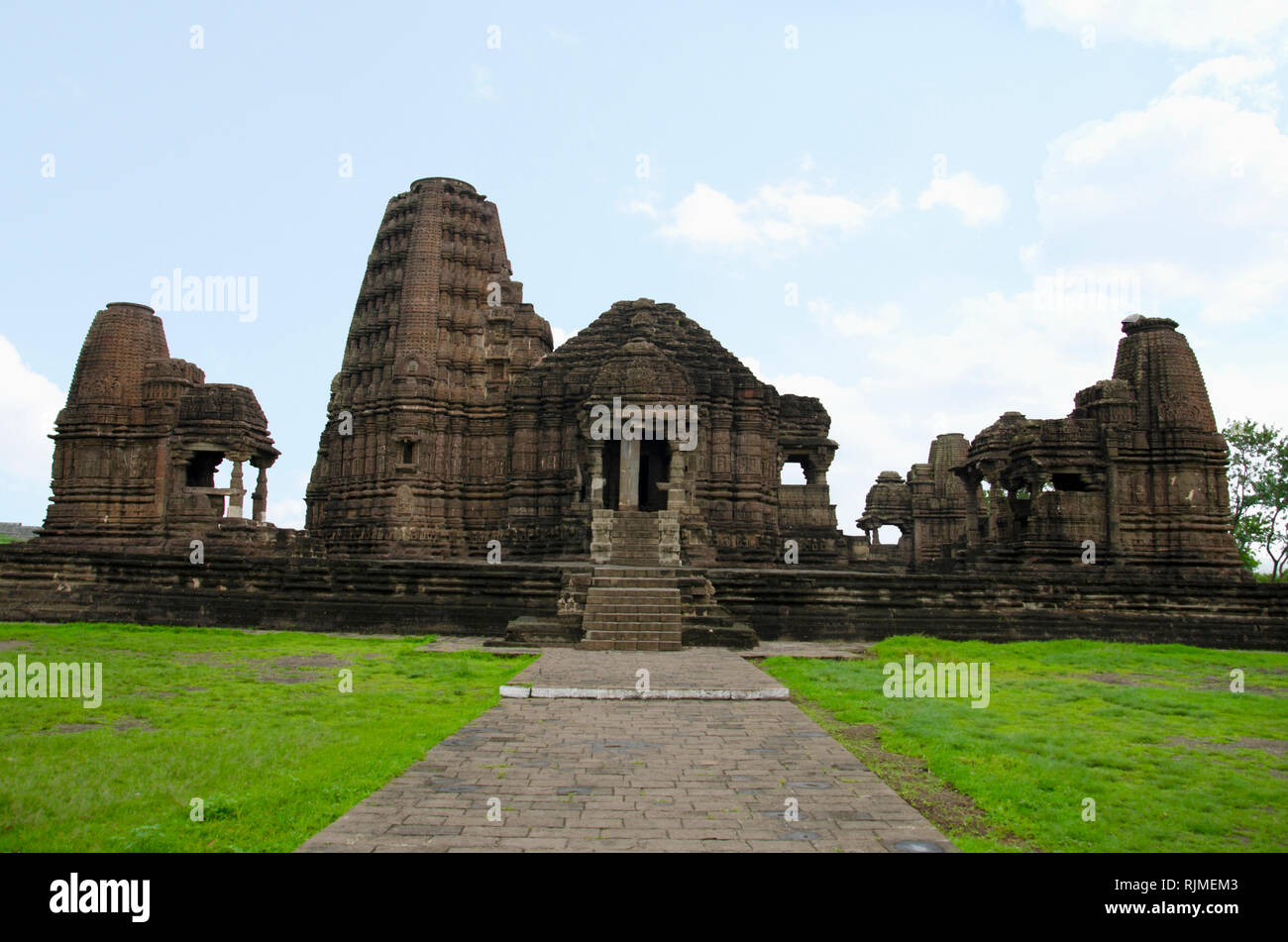 Gondeshwar Temple, Sinnar, near Nashik, Maharashtra, India Stock Photo ...
