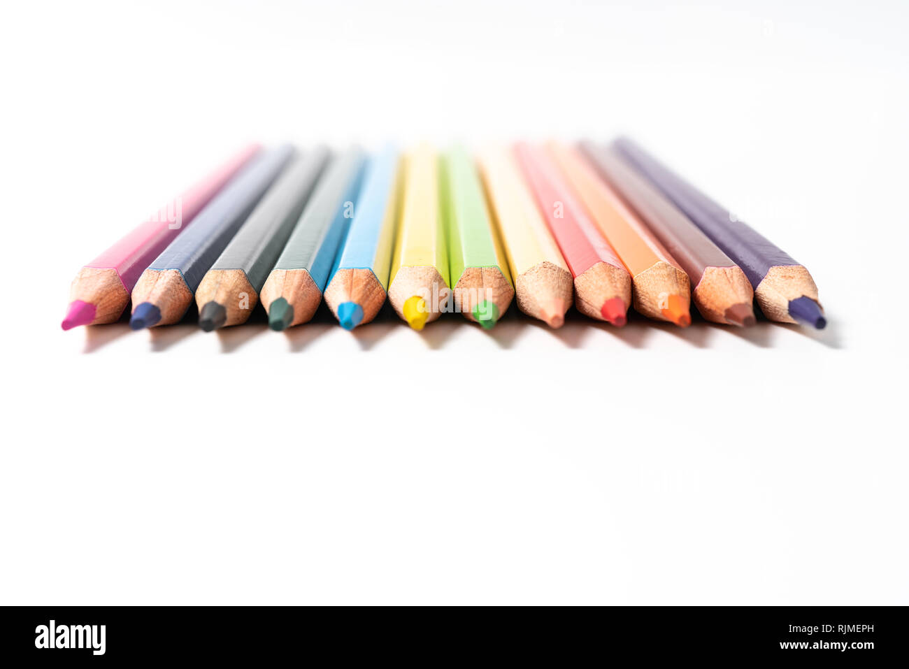 Many pencils Cut Out Stock Images & Pictures - Alamy