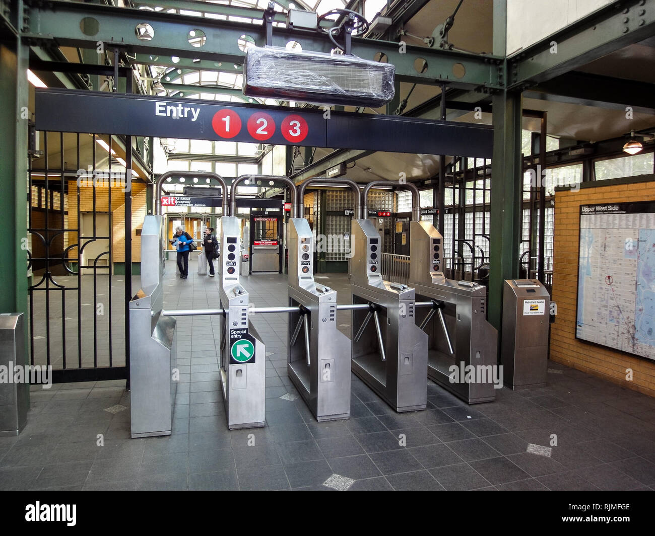 Subway, New-York, USA Stock Photo - Alamy