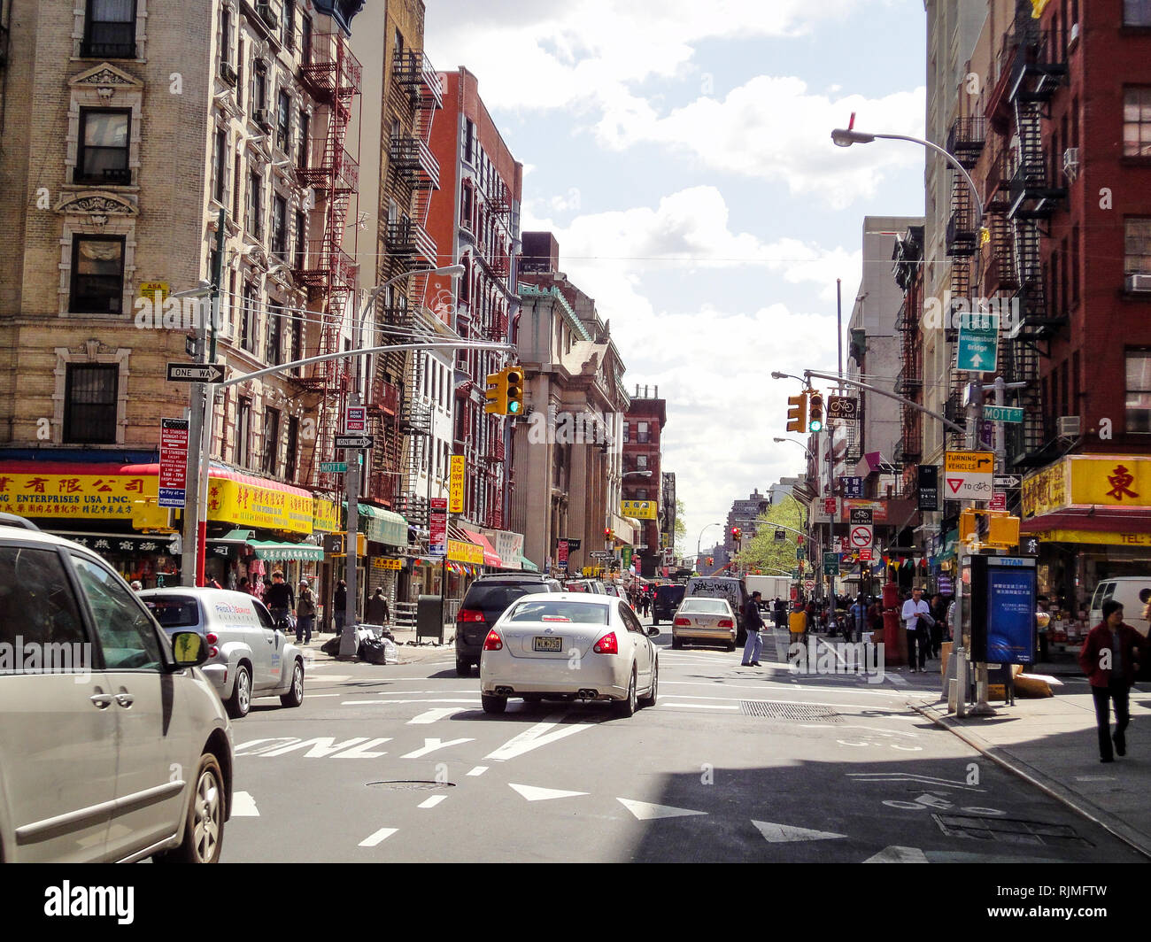 Chinatown, New-York, USA Stock Photo - Alamy
