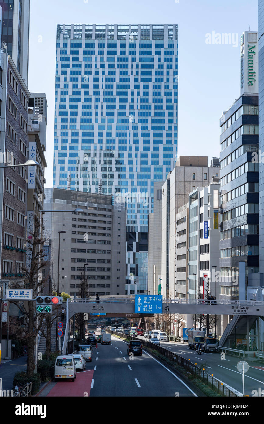 Modern shibuya stream building hi-res stock photography and images - Alamy