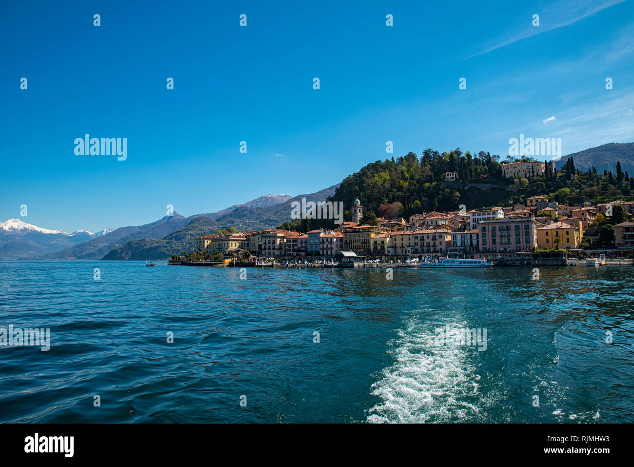 Landscape of Bellagio ( Lake Como Stock Photo - Alamy