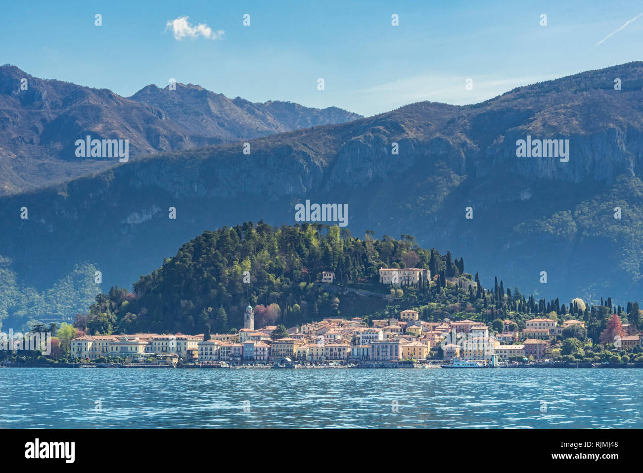Landscape of Bellagio ( Lake Como Stock Photo - Alamy