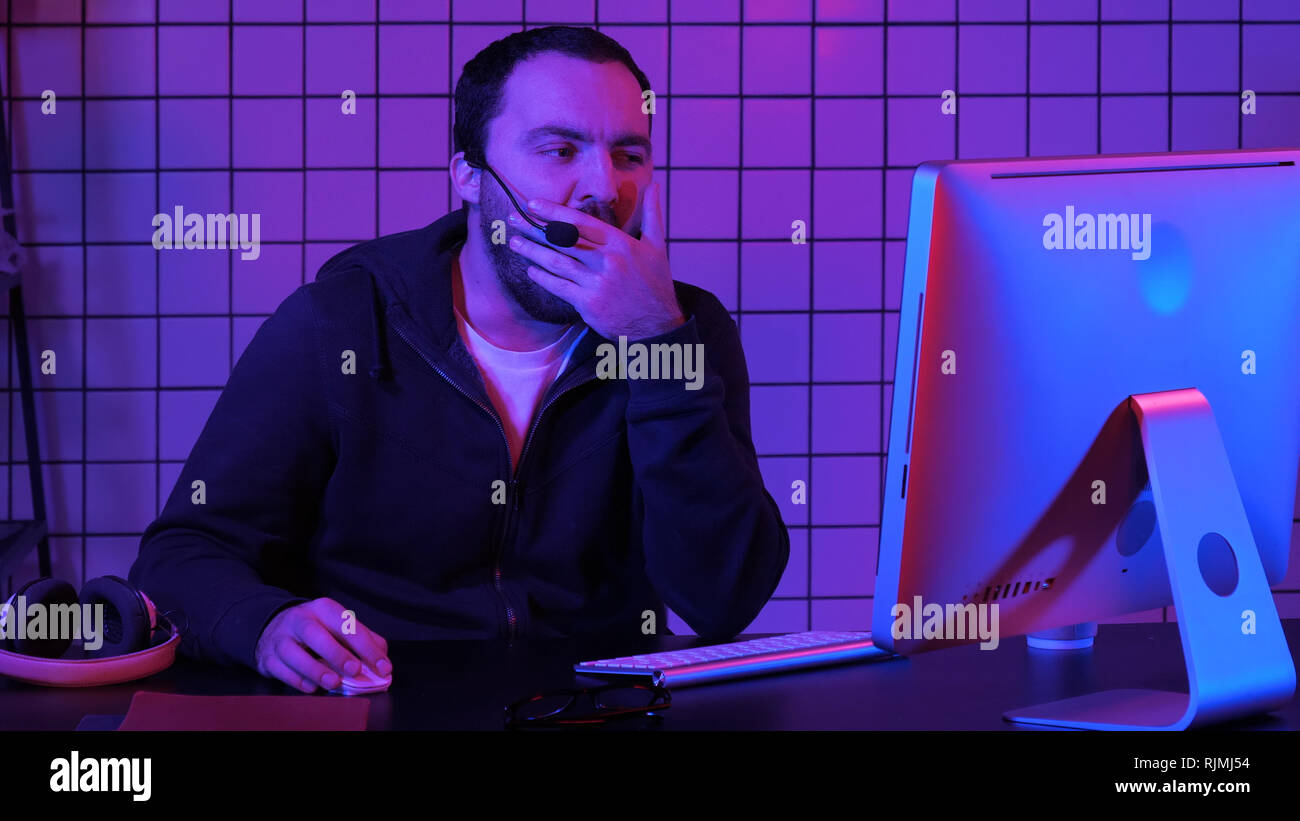 Programmer designing developing software hi-res stock photography and ...