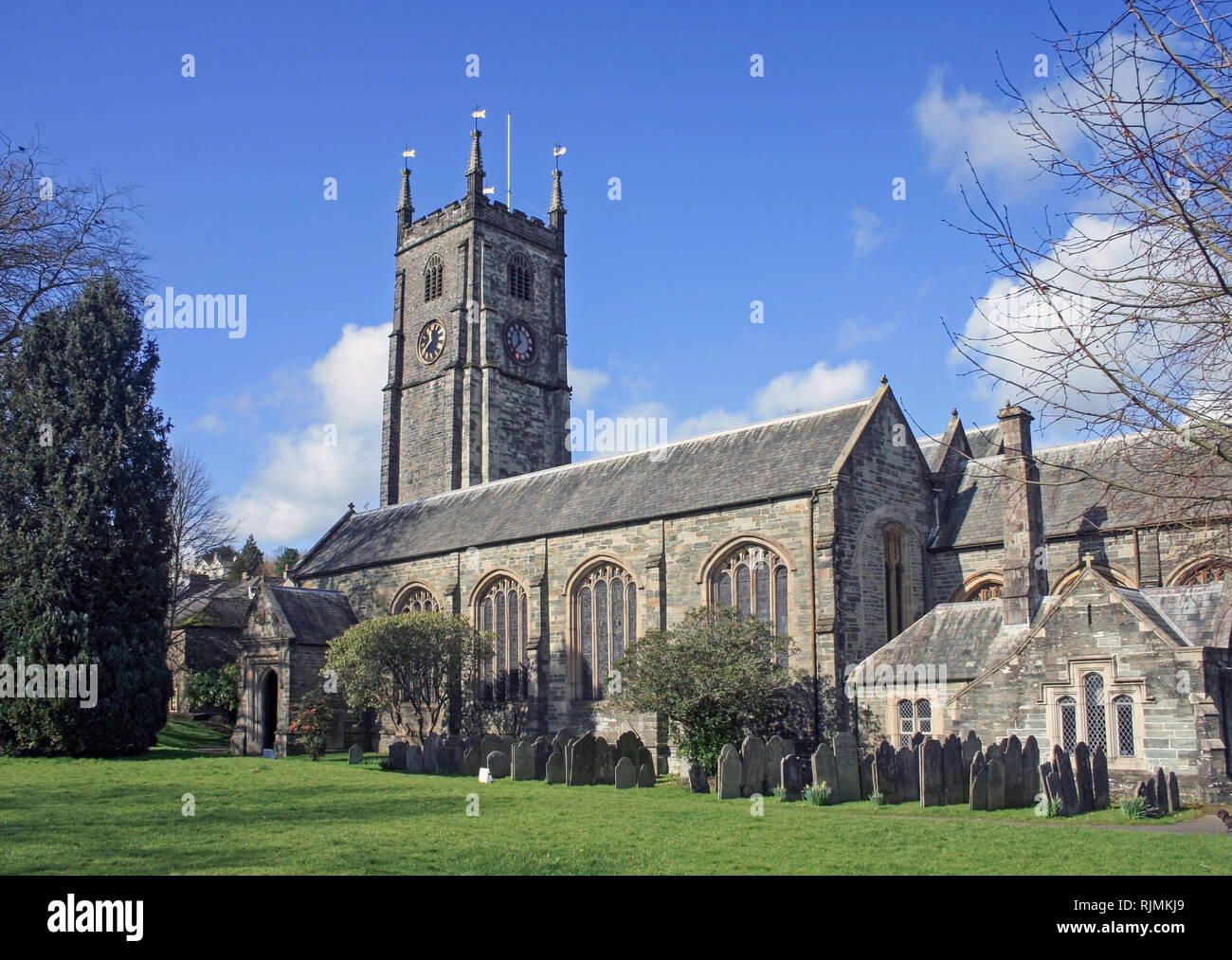 Saint eustachius church tavistock devon hi-res stock photography and ...
