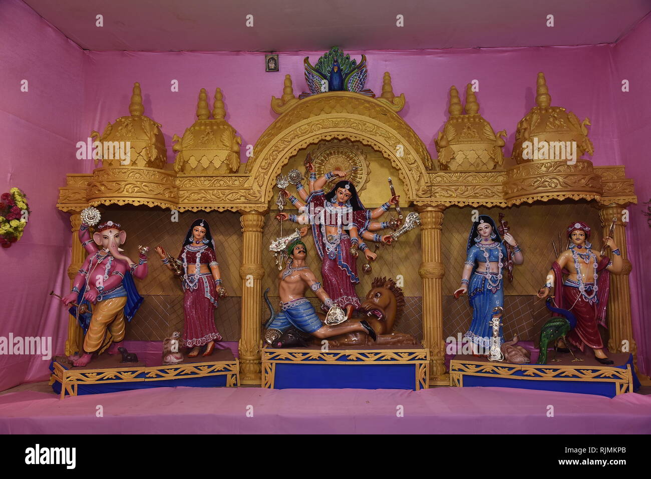 Durga mata hi-res stock photography and images - Alamy
