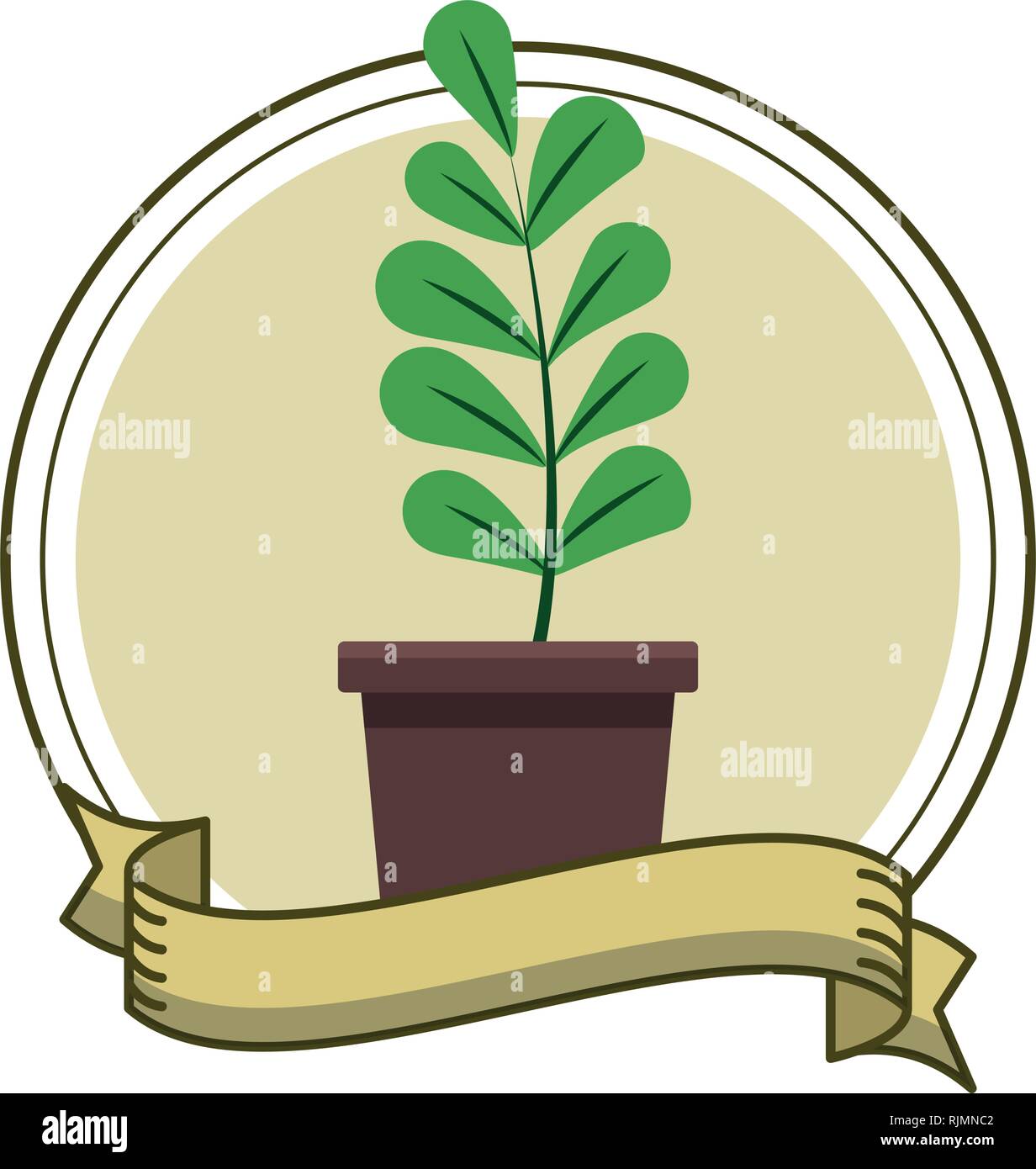 plant pot cartoon Stock Vector Image & Art - Alamy