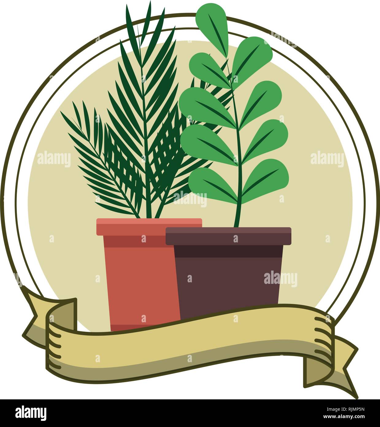 plants pot cartoon Stock Vector Image & Art - Alamy