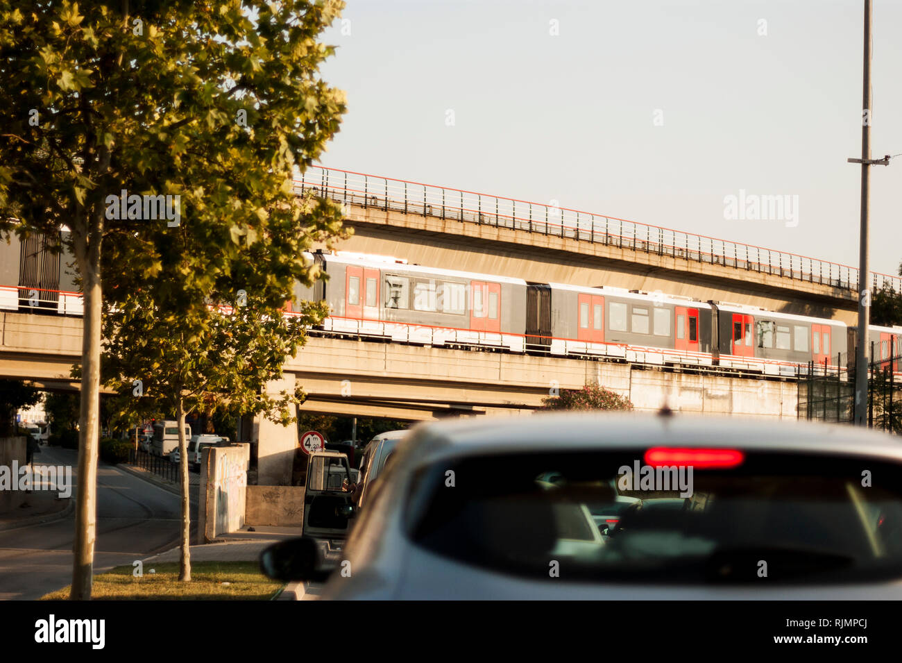 Traffic jam ataturk bridge in hi-res stock photography and images - Alamy