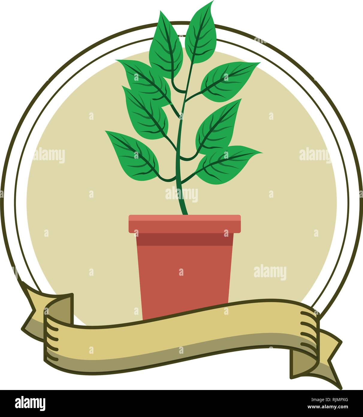 plant pot cartoon Stock Vector Image & Art - Alamy