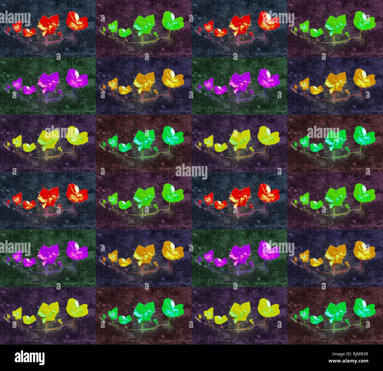 Digital photo collage and manipulation technique grungy floral collage ...