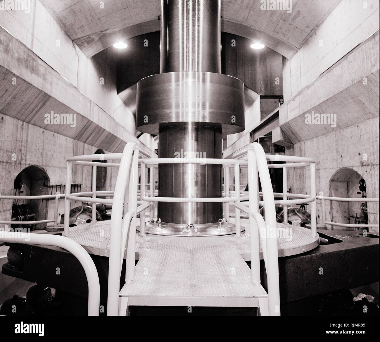 Turbine Hoover Dam Stock Photo - Alamy