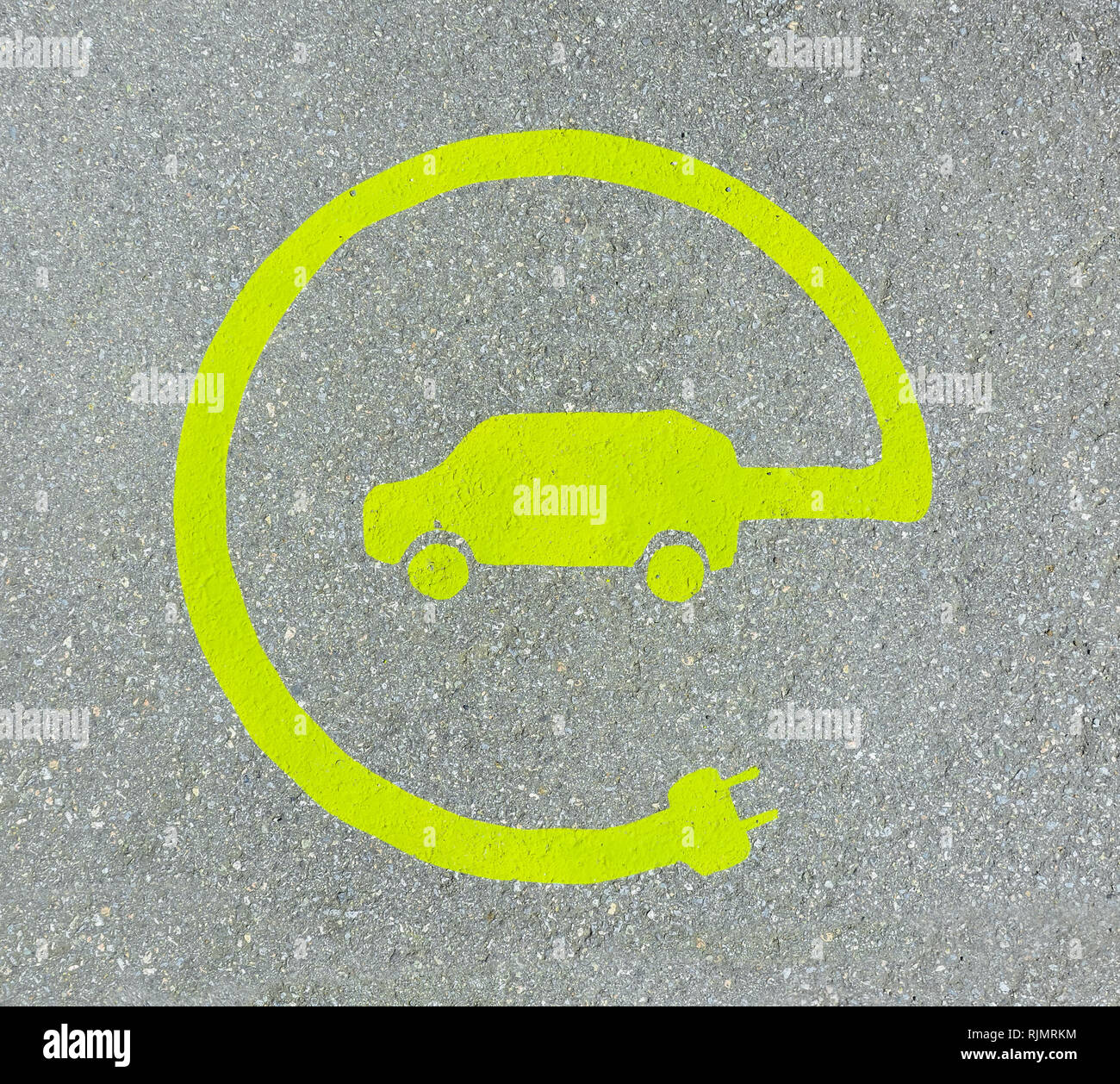 Ev sign hi-res stock photography and images - Alamy